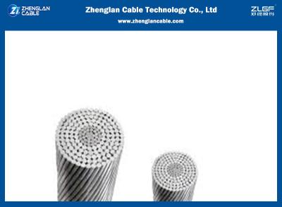China Overhead 100mm2 ACSR Aluminum Conductor Steel Reinforced IEC 61089 for sale