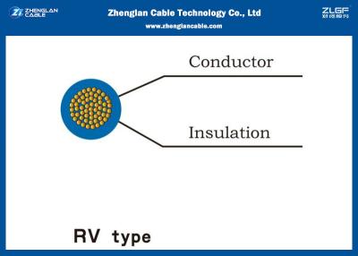 China High Temperature RV Twin And Earth Cable ISO 9001:2015 Certificated/(450/750) PVC insulated cables for sale