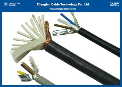 China 19 Cores Unarmoured Electrical Control Cable For Supervisory Electrical Equipment for sale