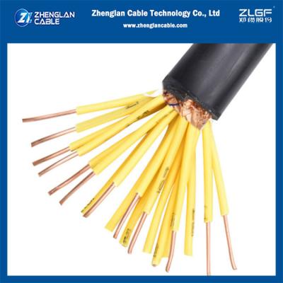 China Flame Retardant Copper Wire Braid Screened Control Cable 450/750V Cu/Cwb/Pvc  24x2.5mm2  IEC60227 for sale