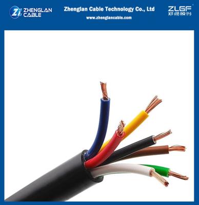 China 7X1.5mm2 600V CU/PVC/PVC Multi Core Control Cable IEC60502-1 for sale