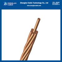 China Pure Annealed Bare Copper Strand Soft Drawn Bare Copper Conductor 25mm2 IEC60228 for sale