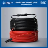 China Small Solar Grid PV Cable RED Black 35mm2 DC1.5KV AC1kv 100m / Roll for sale