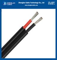 China DC 1.5KV PV1-F Solar Pv Cable XLPE / XLPO Wire 4mm2 6mm2 For Solar Panel for sale