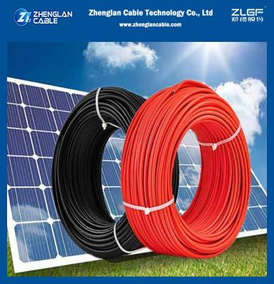 China 6mm 4mm² PV UV Resistance Solar Cable 10awg Copper Conductor for sale