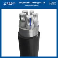 China 1KV 4x50+25mm2 STA armored aluminum cable XLPE insulated PVC sheathed IEC60502-1 for sale