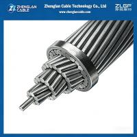China ACSR 240/40mm2 bare aluminum conductor with steel reinforced (26/3.45+7/2.68）DIN48204 for sale