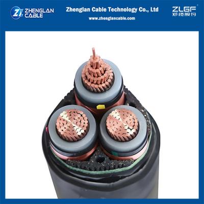 China Underground Power Cable 6-35 kV XLPE Insulated SWA Armored - Three Core Medium Voltage Underground Cable IEC 60502-2 for sale