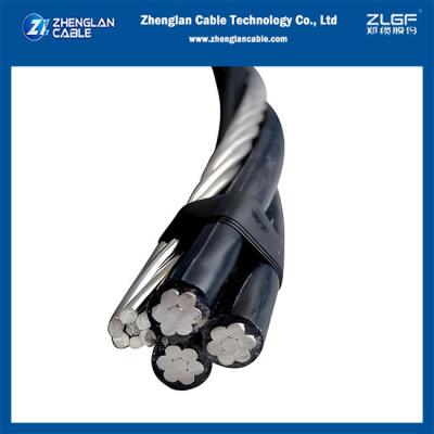 China Aerial Bundled Cable (ABC) 0.6/1kV Overhead Insulated Cable - Four Core ABC Cable for Low Voltage Distribution Network for sale