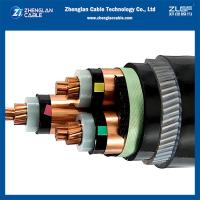 China 6.35/11kV MV XLPE Power Cable with Steel Wire Armour IEC 60502-2 Copper Medium Voltage Cable for sale