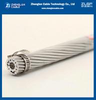 China ACSR SWAN 4AWG AL:  6/2.12 ST: 1/2.12 Bare Overhead Steel Reinforced Conductor ASTM B232 for sale