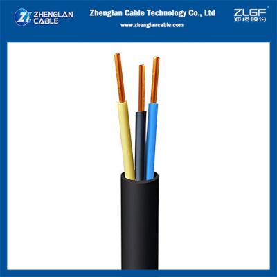 China NYM 300/500V 3x2.5mm2 (DIN VDE 0250 NVV) Class 1 Solid Copper PVC Sheathed Building Cable for Fixed Wiring for sale