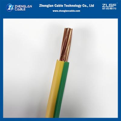 China NYA (H07V-R) 450/750V 1x70mm2 Class 2 Stranded Copper PVC Insulated Single Core for FR ES PT Panel Builder for sale