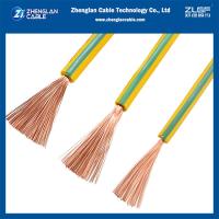 China H07V-K (NYAF) 450/750V 1x10mm2 class 5 copper Extra Flexible Single Core PVC Wire for PLC Panel Internal Link for sale