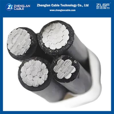China ABC Aerial Bundled Cable 0.6/1kV 3x95mm2 AAC + 50mm2 AAAC (NF C 33-209 / SIP) XLPE Overhead Line for Utilities for sale