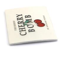 China Self Adhesive Printing White Leather Repair Patch , Leather Logo Patch For Jeans for sale