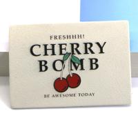 China Self Adhesive Printing White Leather Repair Patch , Leather Logo Patch For Jeans for sale