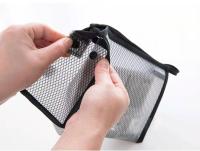 China Women Transparent Cosmetic Bag with zipper EVA PVC OPP Material for sale