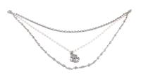 China Fashion Faux Pearl Necklace , pendant gold necklace for Girl OEM ODM for sale