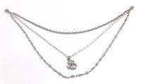 China Fashion Faux Pearl Necklace , pendant gold necklace for Girl OEM ODM for sale