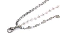China Fashion Faux Pearl Necklace , pendant gold necklace for Girl OEM ODM for sale