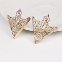 China Crown Suit Collar Pin , Collar Clips For Men'S Shirts Hollowed Out Pattern OEM ODM for sale