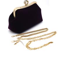 China Flora Diamond Black Evening Clutches For Weddings 23cm×9cm×16cm for sale