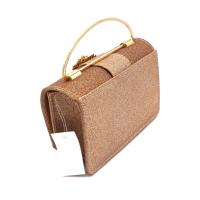 China Inlaid Diamond Artificial Leather Handbags , Women Evening Clutch 19×12×5cm for sale