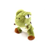 China Dinosaur Doll Key Chain Plush Material With Cotton Green 10cm for sale
