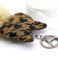 China PVC Doll Key Chain Sewing Cat Head With Cotton 15cm Size For Clothing for sale