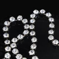 China Crystal Diamond Rhinestone Chain Necklace Trimming Claw Copper Material for sale