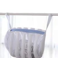 China Multifunctional Mesh Laundry Bag , Shoe Washing Bag 37cm×23cm for sale