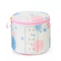 China 3 Layer Mesh Laundry Bag Composite Polyester Fabric Material For Drum Washing for sale