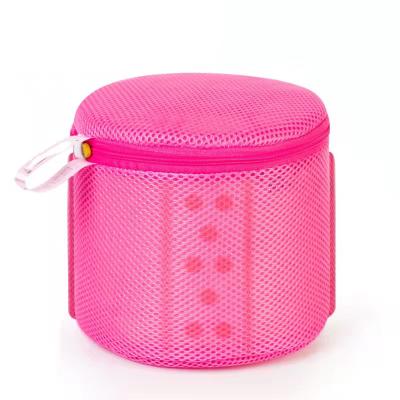 China 3 Layer Mesh Laundry Bag Composite Polyester Fabric Material For Drum Washing for sale