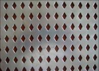 China 301 Stainless Steel Perforated Metal Mesh Sheet 0.3mm-120mm Thickness Custom Holes for sale
