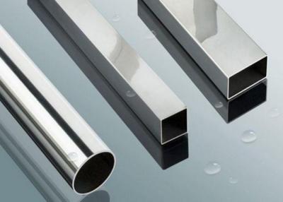 China Anticorrosive Stainless Steel Rectangular Pipe , 430 Hot Rolled Stainless Steel Tube for sale