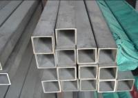 China Anticorrosive Stainless Steel Rectangular Pipe , 430 Hot Rolled Stainless Steel Tube for sale