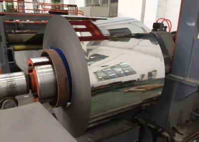 China DIN 316Ti Slit Stainless Strip Coil Bright Surface Width 600mm for sale