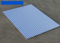 China Punched 904L Stainless Steel Perforated Plate Hole Diameter 1.2mm for sale