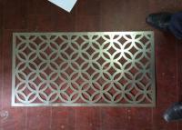 China 409L Stainless Steel Perforated Sheet SUH409L Anti Oxidation 1m x 2m Custom Hole Pattern for sale