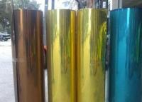 China Anodized 5A06 Aluminum Bar Golden Color Bright Surface Decorative 2m Length for sale