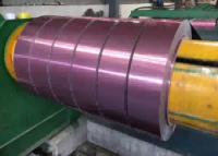 China Thin Rustproof 2024 Coated Aluminium Strip Antiwear For Advertising for sale