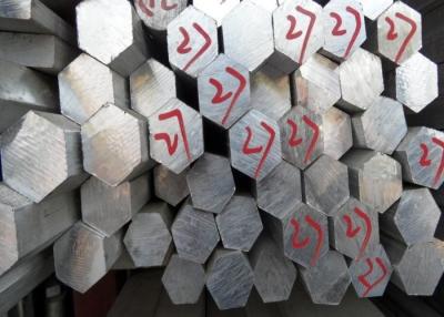 China Length 1m-6m Aluminum Hexagonal Bar , 5083 T6 Practical Aluminium Hex Rod for sale