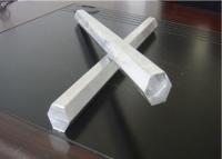 China Length 1m-6m Aluminum Hexagonal Bar , 5083 T6 Practical Aluminium Hex Rod for sale