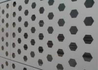 China Punching Aluminium Perforated Sheet , 7075 Hexagonal Perforated Aluminum Sheet for sale
