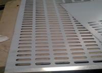 China 6063 Aluminum Perforated Sheet 0.3-18mm for Facade Cladding Anti Abrasion for sale