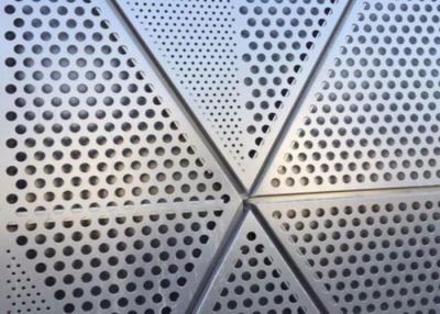 China Rustproof 3mm Aluminum Sheet With Holes , Mill Finish Perforated Aluminium Mesh for sale