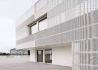 China 5052 Antirust Perforated Corrugated Aluminum Panels Sheet For Building Wall for sale