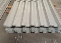 China Antiwear Corrugated Aluminum Decorative Sheet Width 500-2800mm for sale