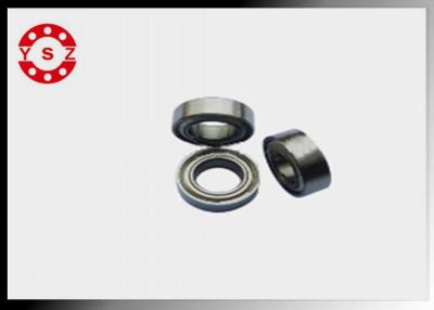 China Long Life High Accuracy Deep Groove Ball Bearings With Steel Cage for sale